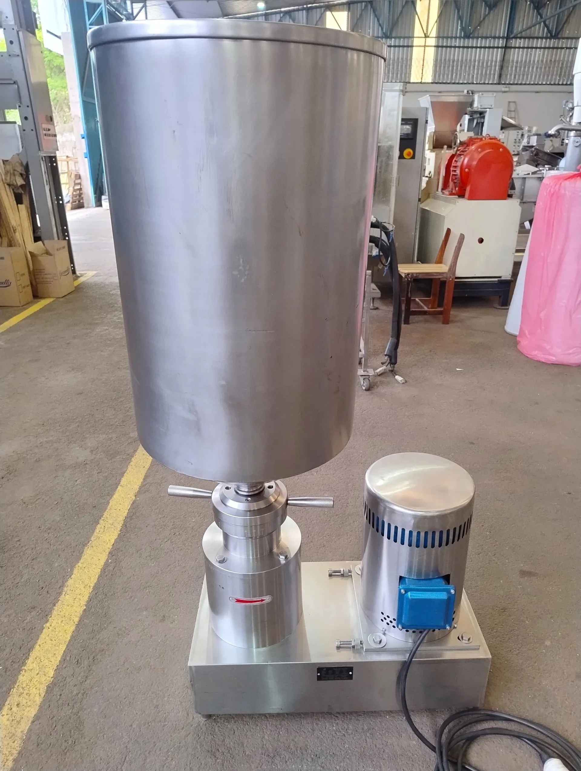 Camargo Máquinas - MOINHO COLOIDAL EM AÇO INOX MARCA SHANGHAI ZHUHENG ...