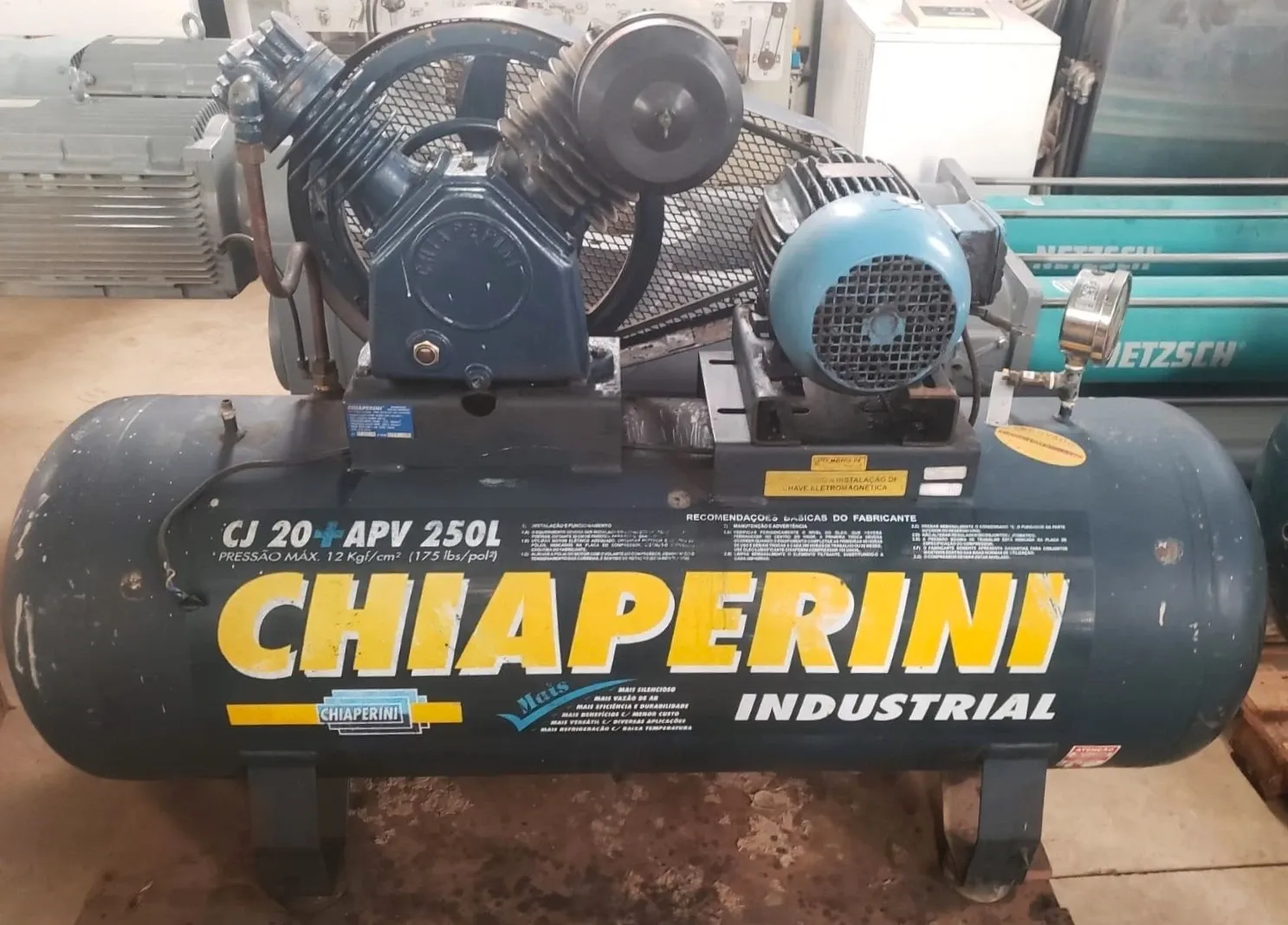 Camargo Máquinas - COMPRESSOR DE AR COMPRIMIDO MARCA CHIAPERINI
